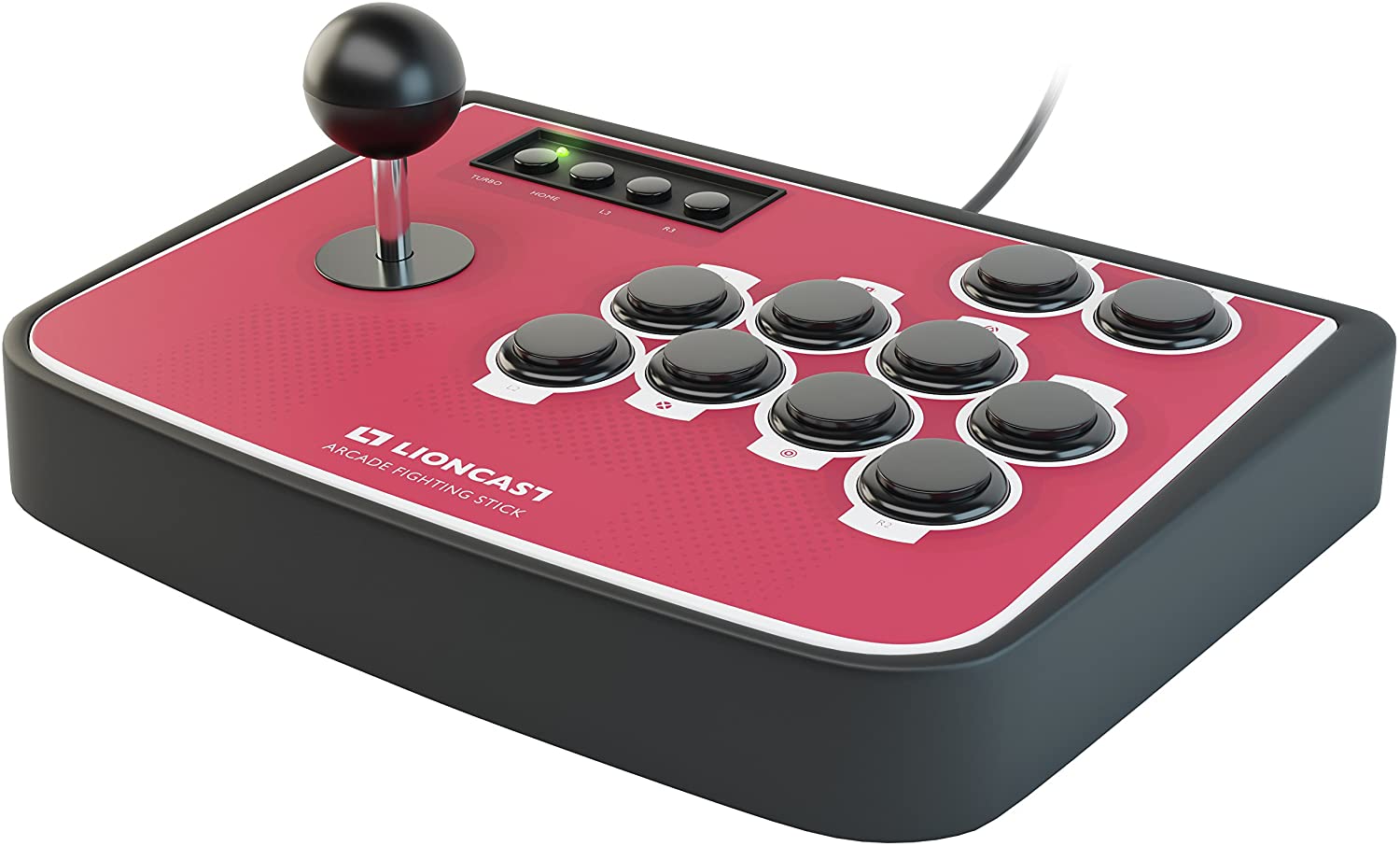 Lioncast Arcade Fighting Stick Controller Joystick with Programmable ...