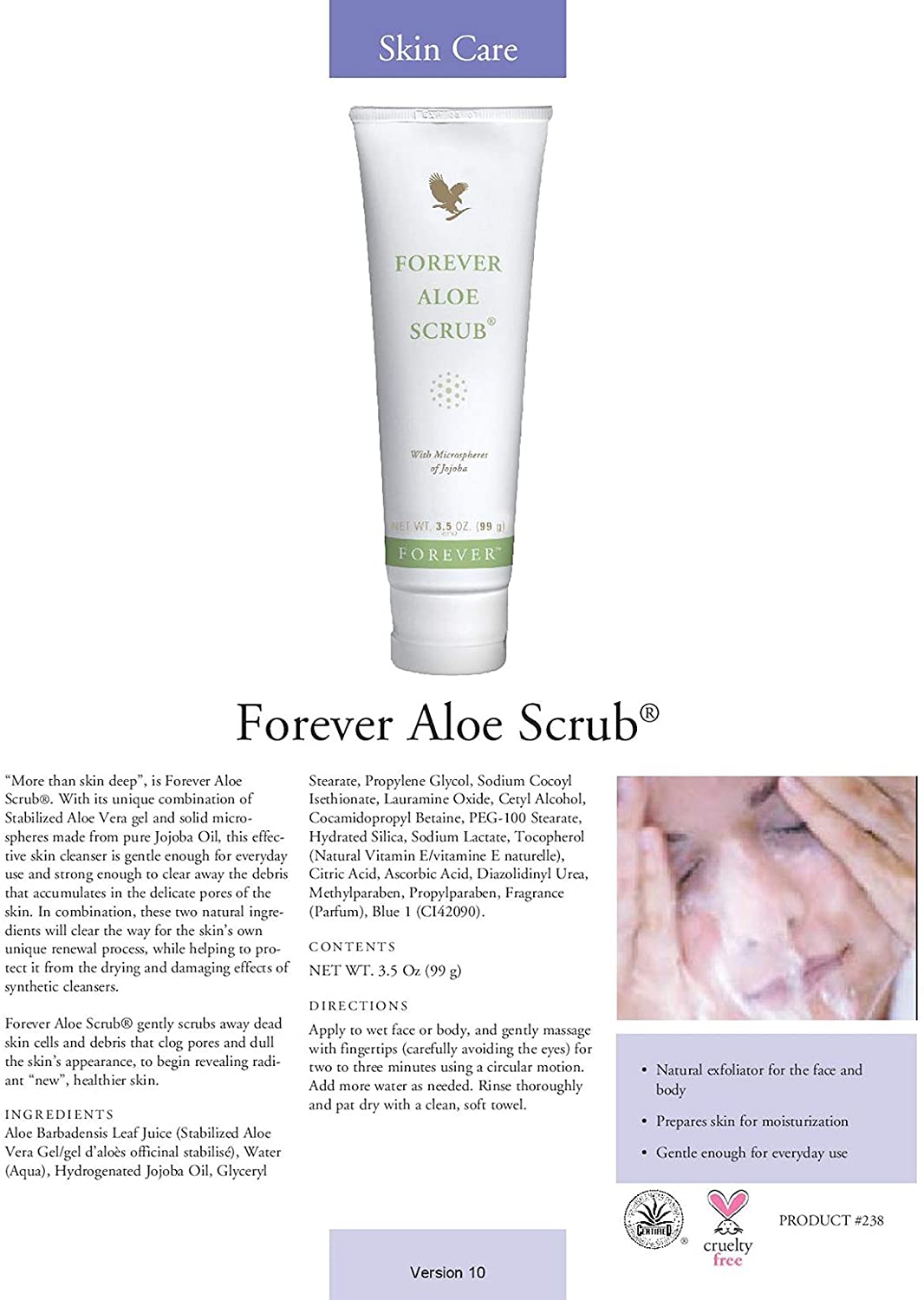 Forever Living Forever Aloe Scrub – BigaMart