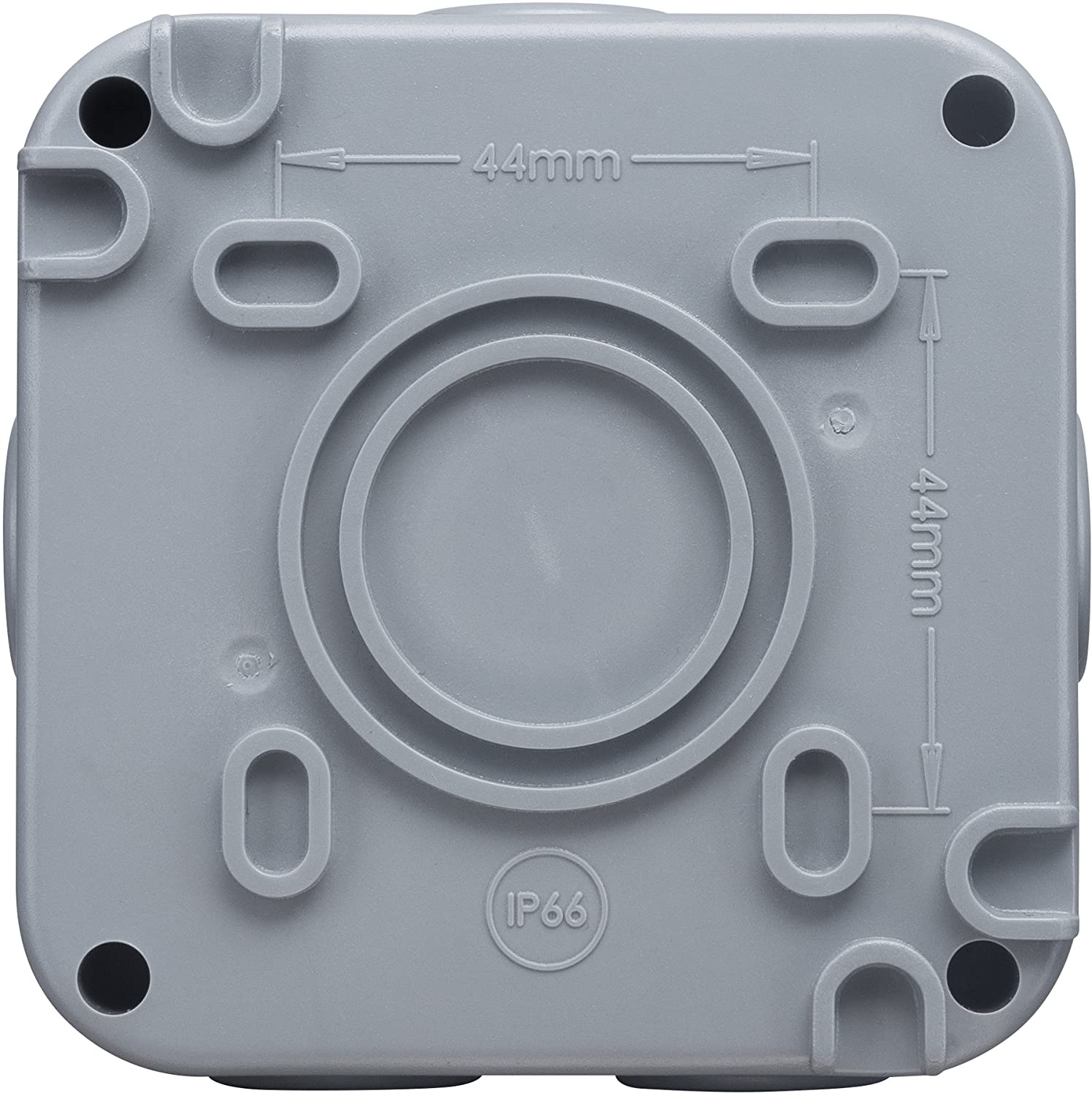 BG Electrical WP14-01 Single 2-Way Outdoor Weatherproof Retractive ...