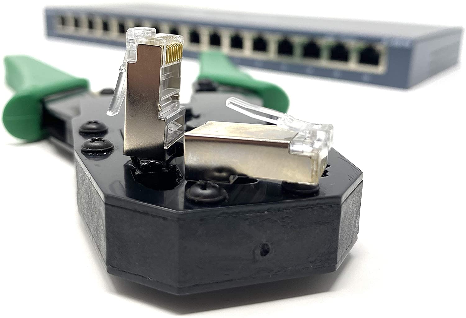 Mr. Tronic 100 RJ45 Ethernet Connectors | 8P8C Crimp Modular Plugs ...