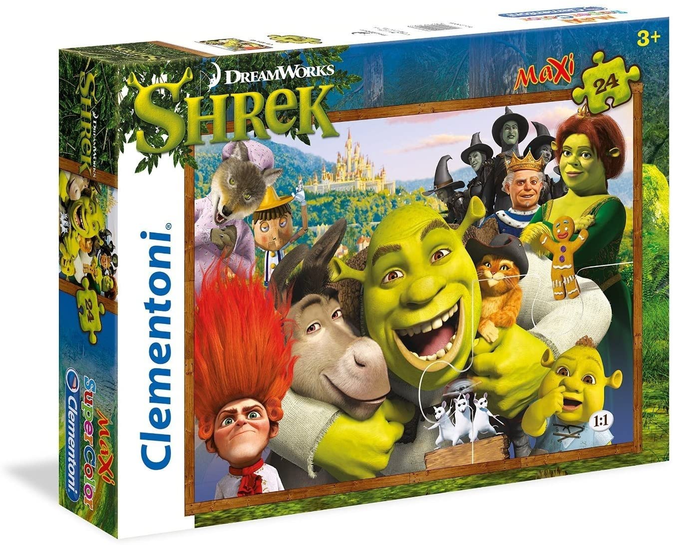 Clementoni “Shrek Maxi Puzzle (24-Piece) – BigaMart