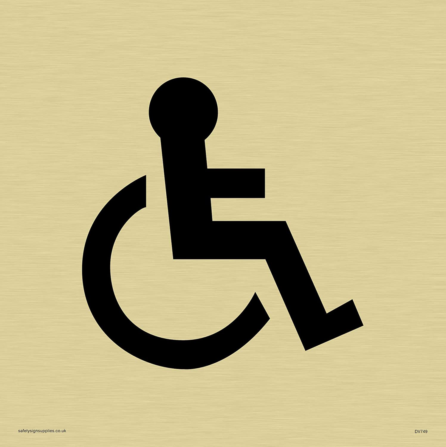 Viking Signs DV749-S15-GV Wheelchair Symbol Only – Door Sign, Vinyl ...