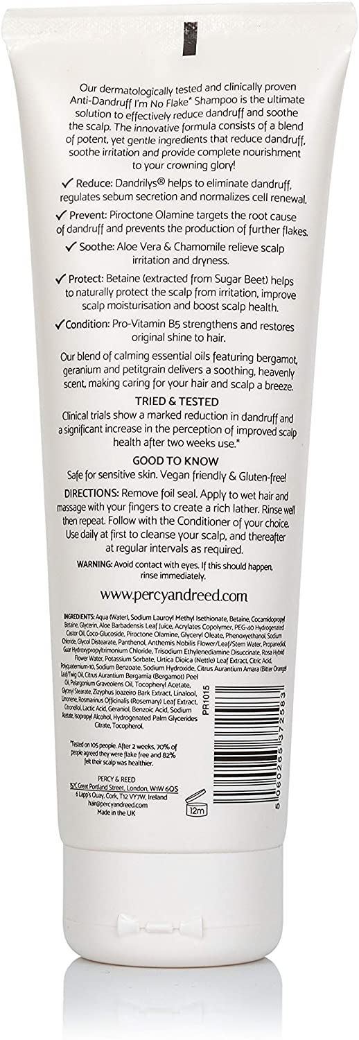 Percy & Reed Anti-Dandruff I’m No Flake Shampoo 250ml – BigaMart