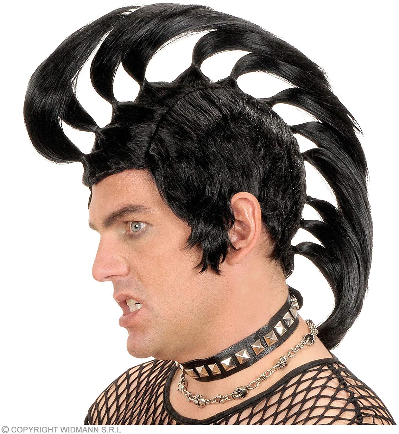Mohawk Indian Punk Wig for Fancy Dress Costumes & Outfits Accessory ...