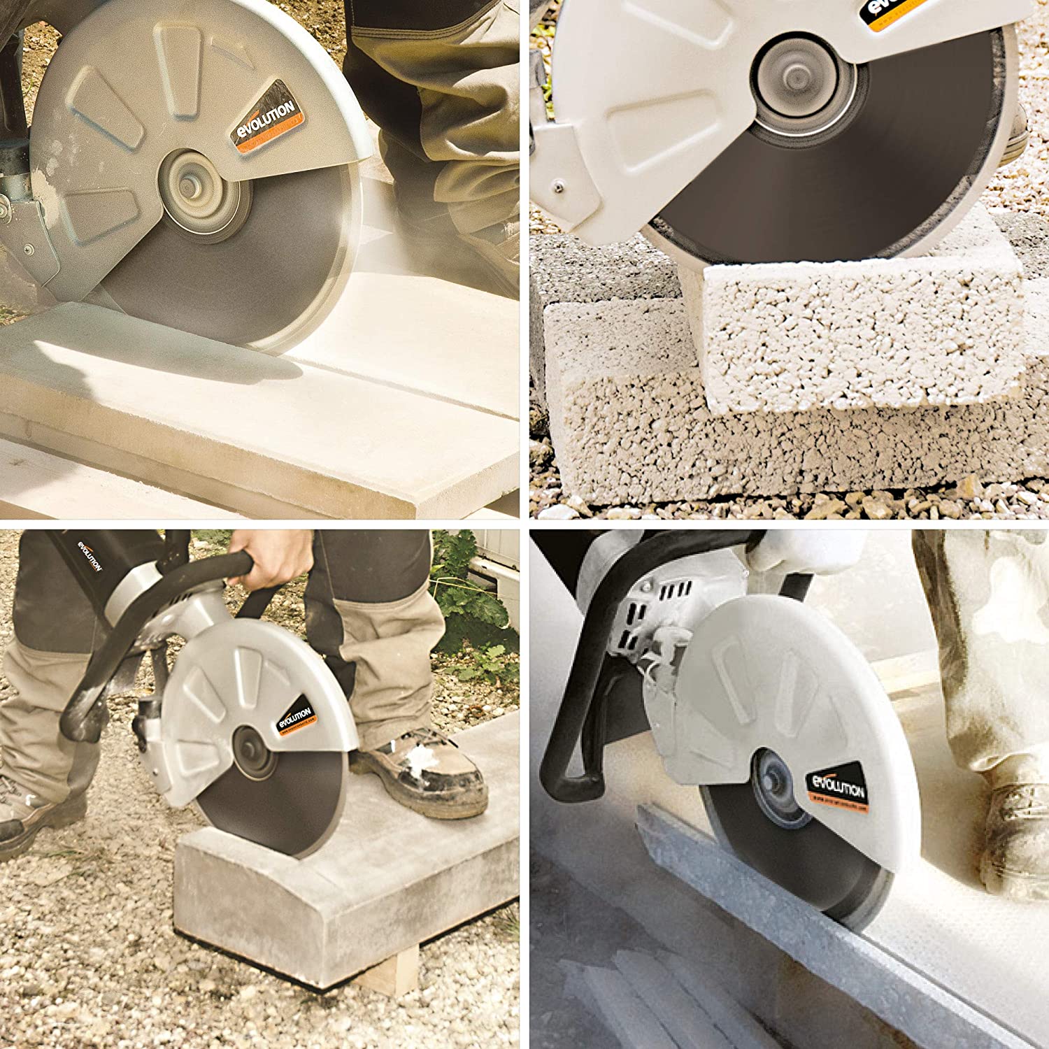 Evolution Power Tools 008-0002 Electric Disc Cutter 2400 W, 110 V, 305 ...