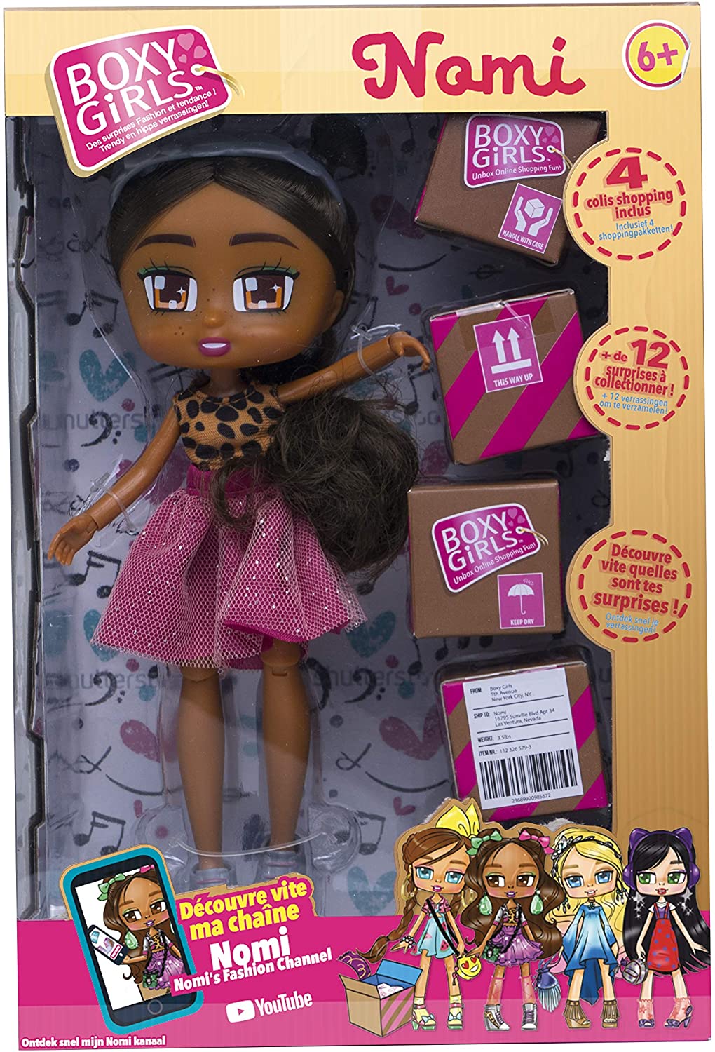 BOXY GIRLS NOMI Fashionista dolls that will make them talk about them ...