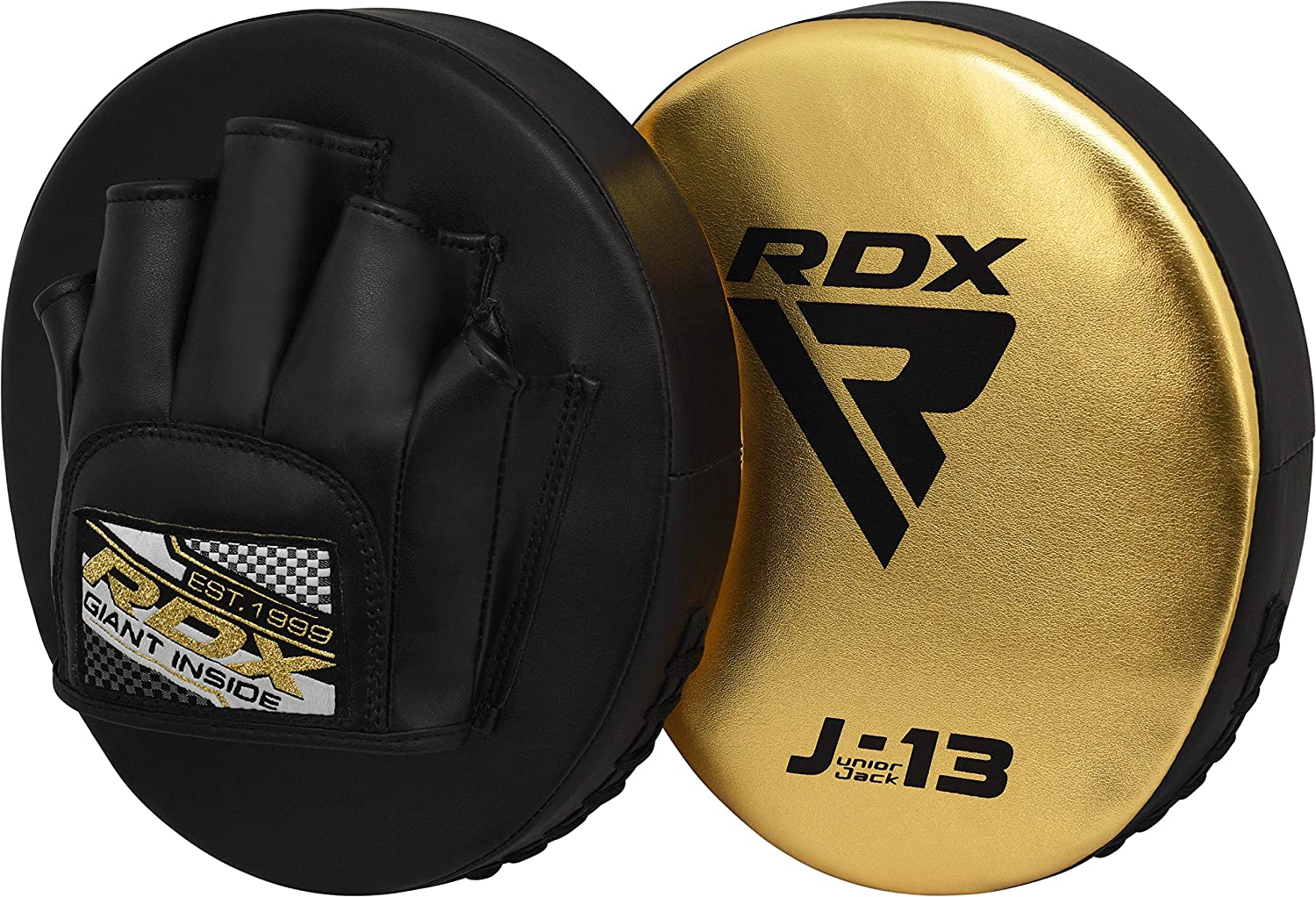 RDX Kids Boxing Gloves and Focus Pads Set, Youth Hook, Jab Target Mitts ...