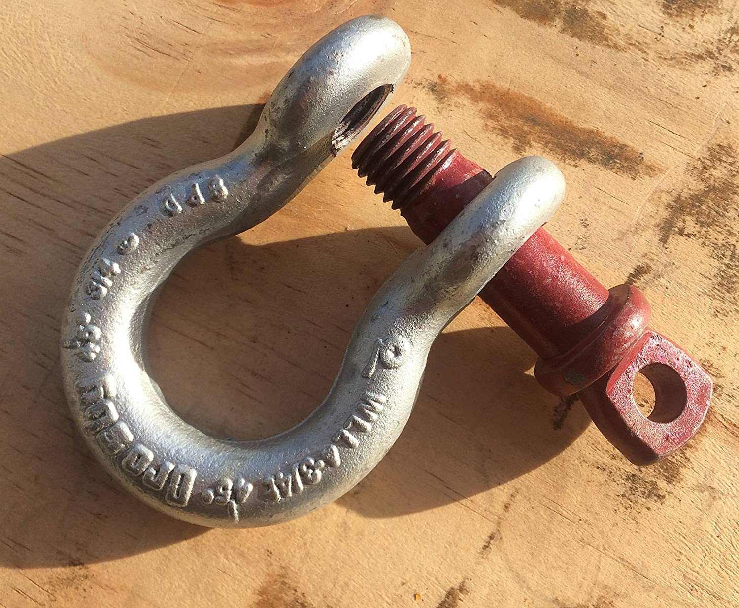 Crosby Screw Pin Anchor Shackle, G209, WLL- 4.75 Tons – BigaMart