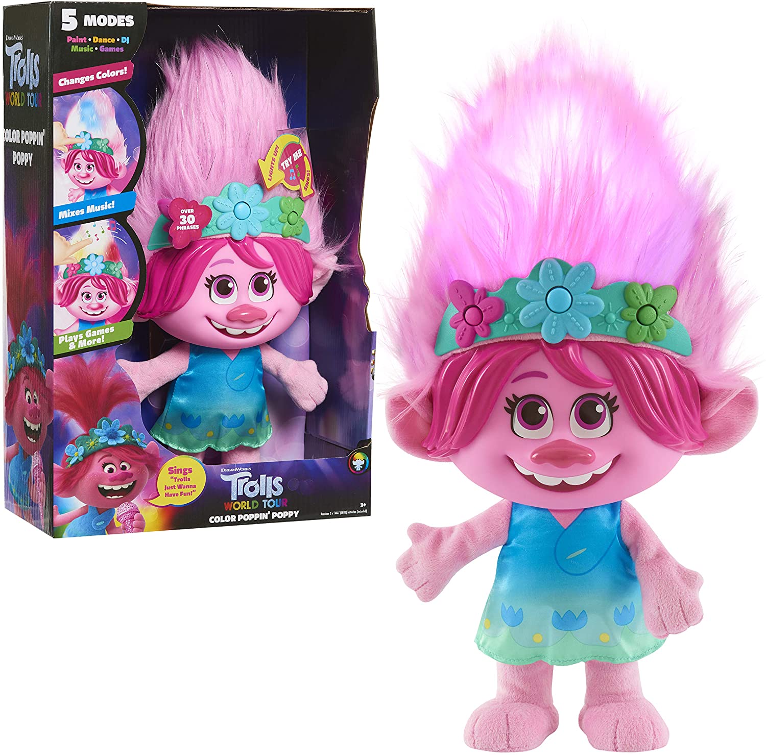 JP Trolls JPL65310 Flair Trolls World Tour Colour Poppin’ Poppy ...