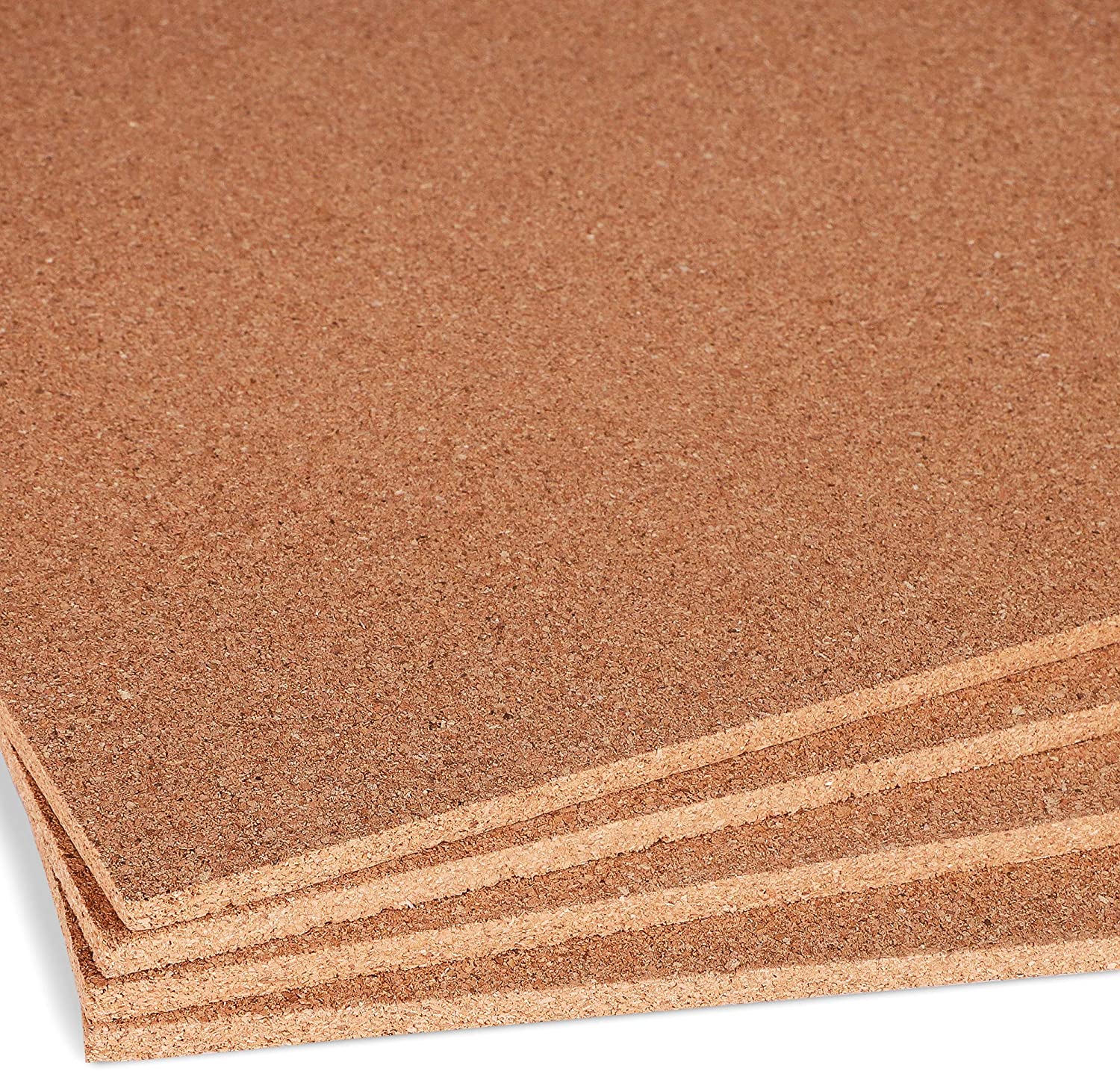 Juvale Cork Tile Boards (4-Pack) – Frameless, Mini Bulletin Boards for ...