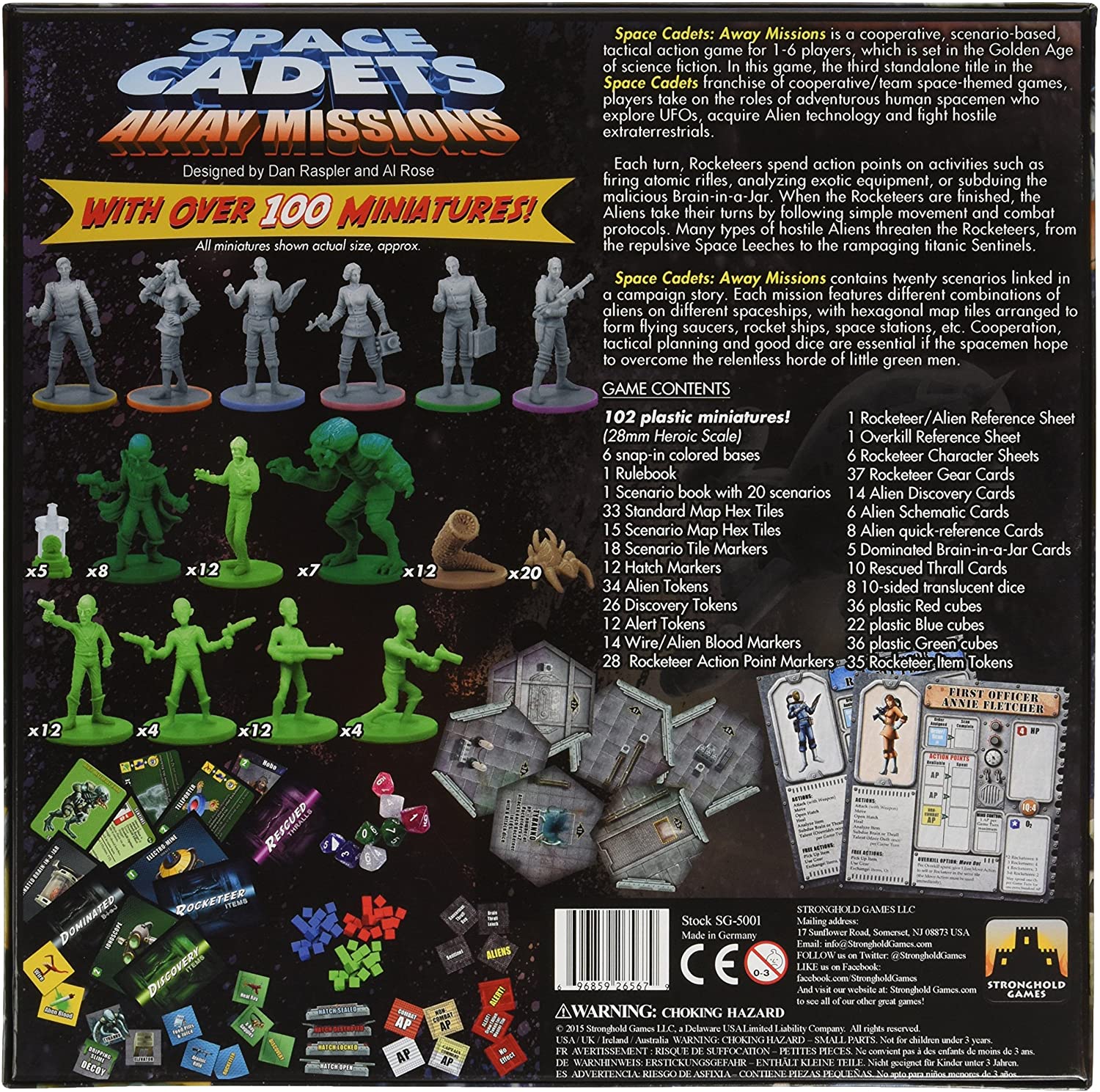 Stronghold Games “Space Cadets Away Missions Board Game – BigaMart