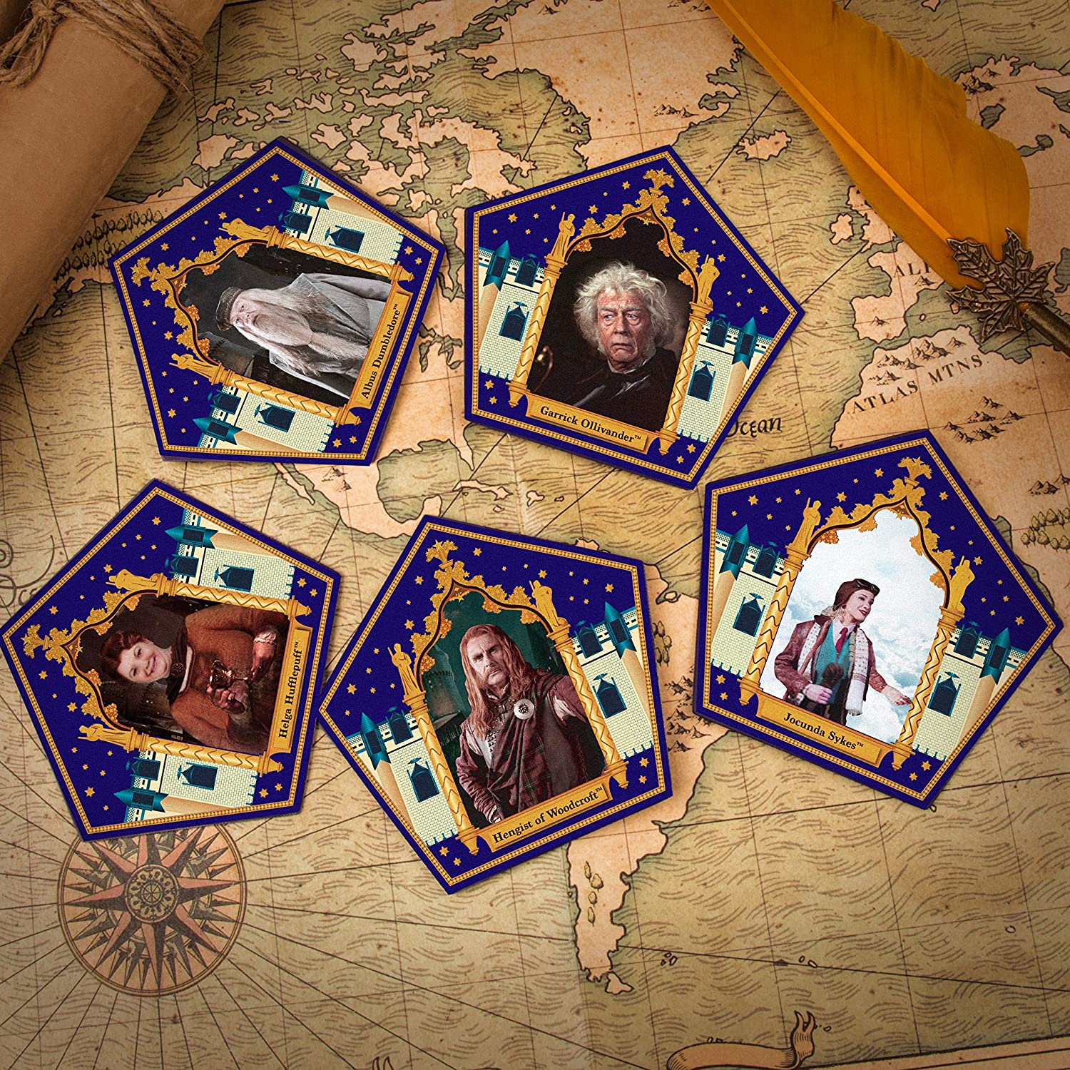 Cinereplicas – Harry Potter – Chocolate Frog Mold + 12 Wizard Cards + 6 ...