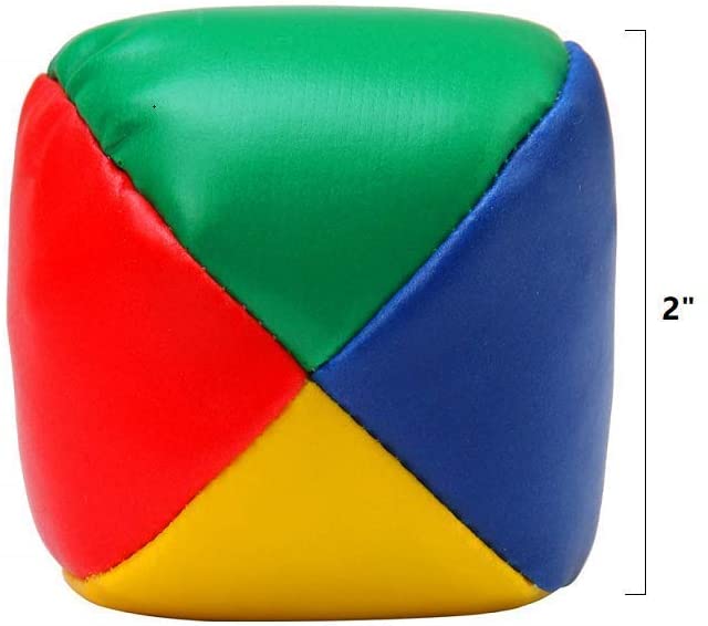 Kaptin 3 Pack Juggling Balls for Beginners,Circus Balls,Mini Juggle ...