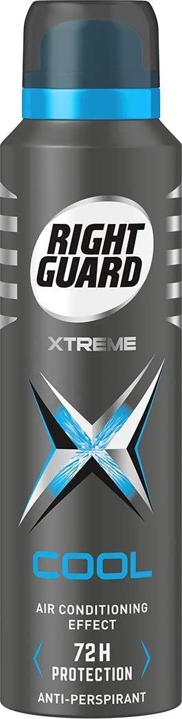 Right Guard Mens Deodorant, Xtreme Cool with Air-Conditioning Effect ...