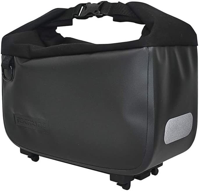 Racktime Unisex – Adult’s Yves Wd Pannier Rack Bag, Black, Standard ...