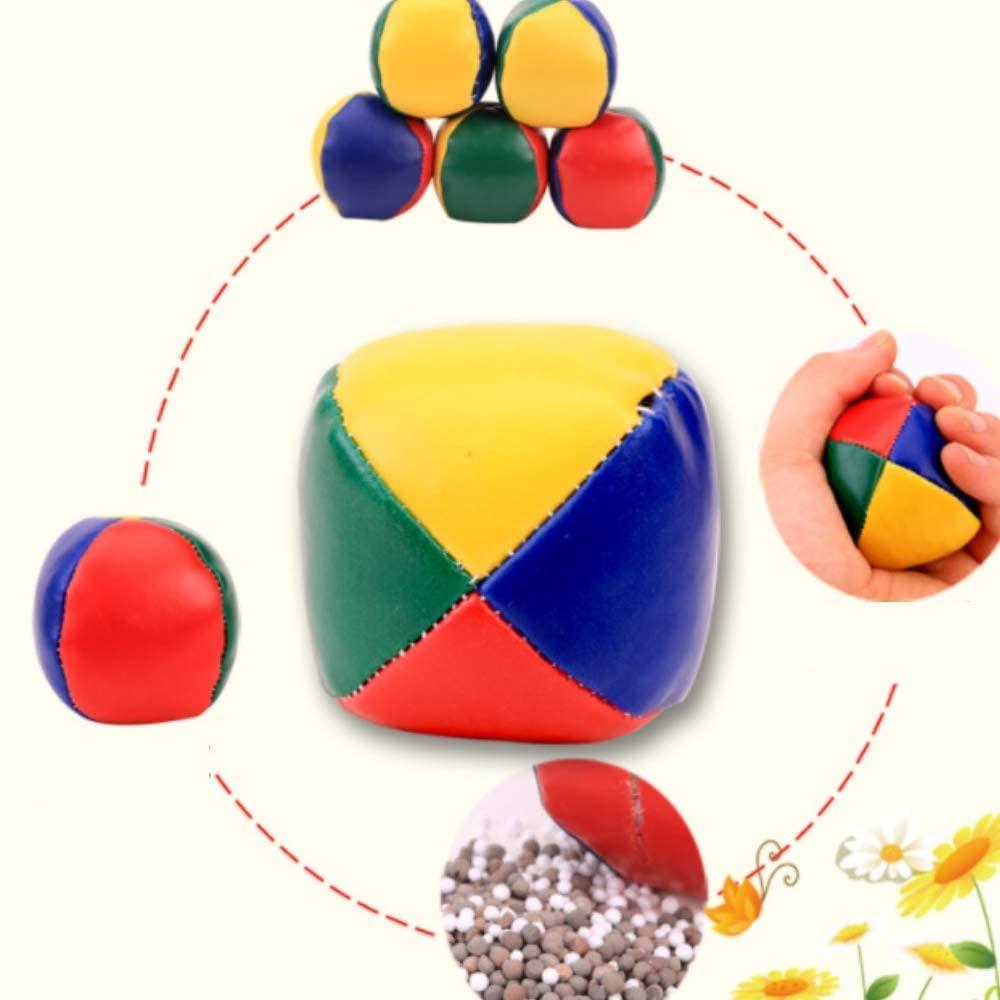 Kaptin 3 Pack Juggling Balls for Beginners,Circus Balls,Mini Juggle ...