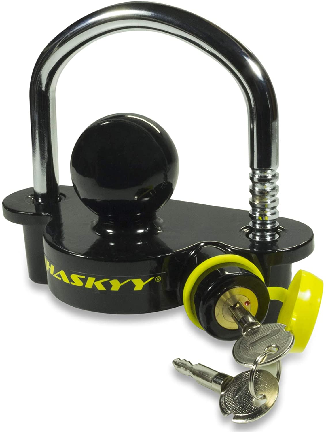 Haskyy Trailer lock trailer ball hitch lock Anti-theft protection ...