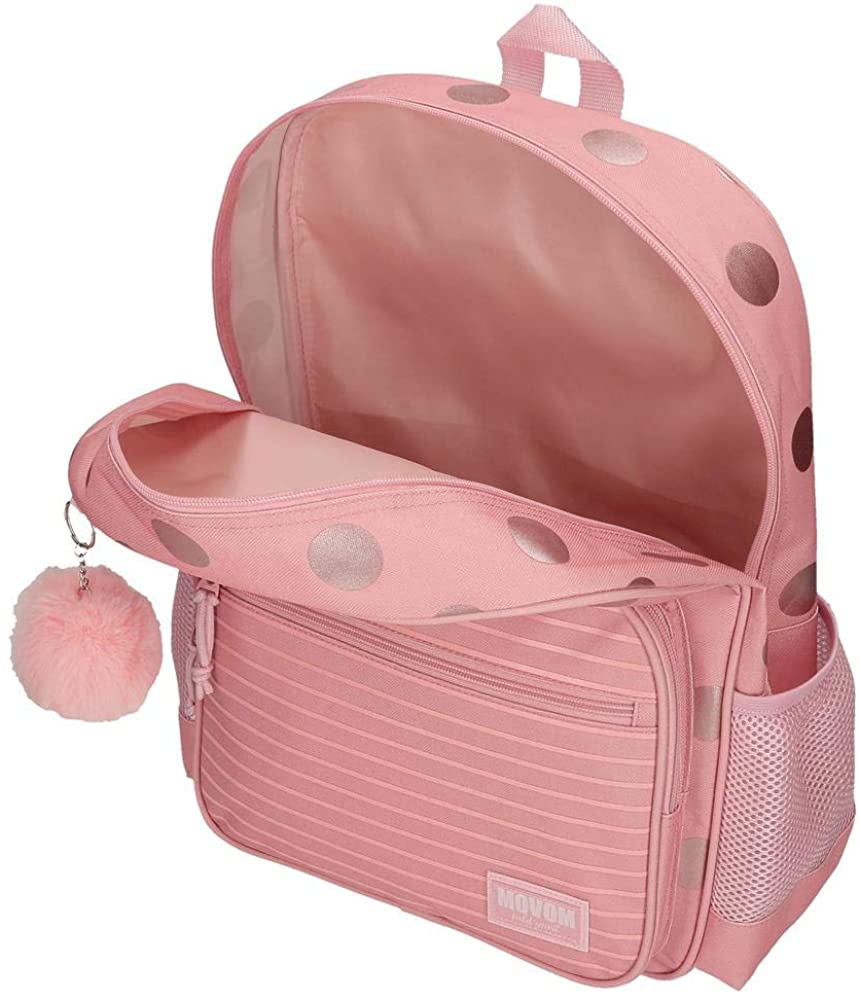 Movom Spirit Backpack with Trolley Pink 31x42x17,5 cms Polyester 22.79L ...