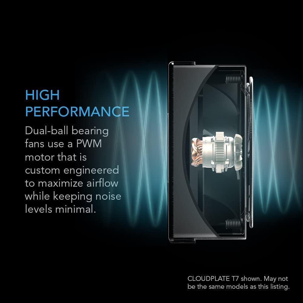 AC Infinity CLOUDPLATE T7-N, Rack Mount Fan Panel 2U, Intake Airflow ...