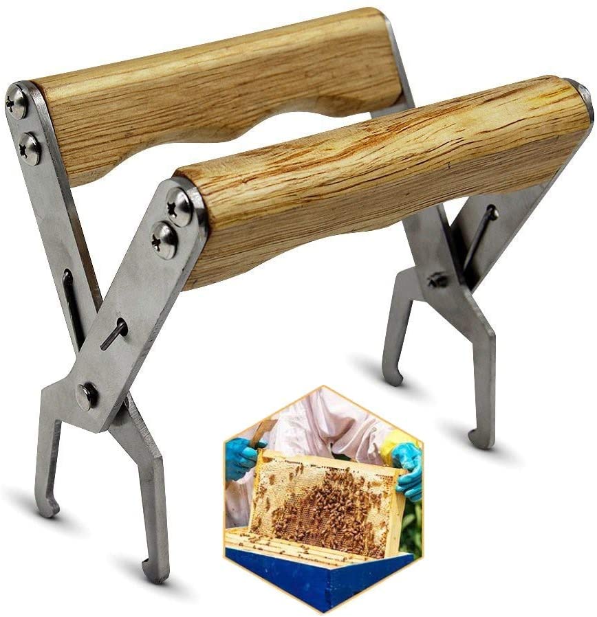 ALIXIN-Beekeeping Tools Nest Box Jig Beehive Tool with Wooden Handle ...