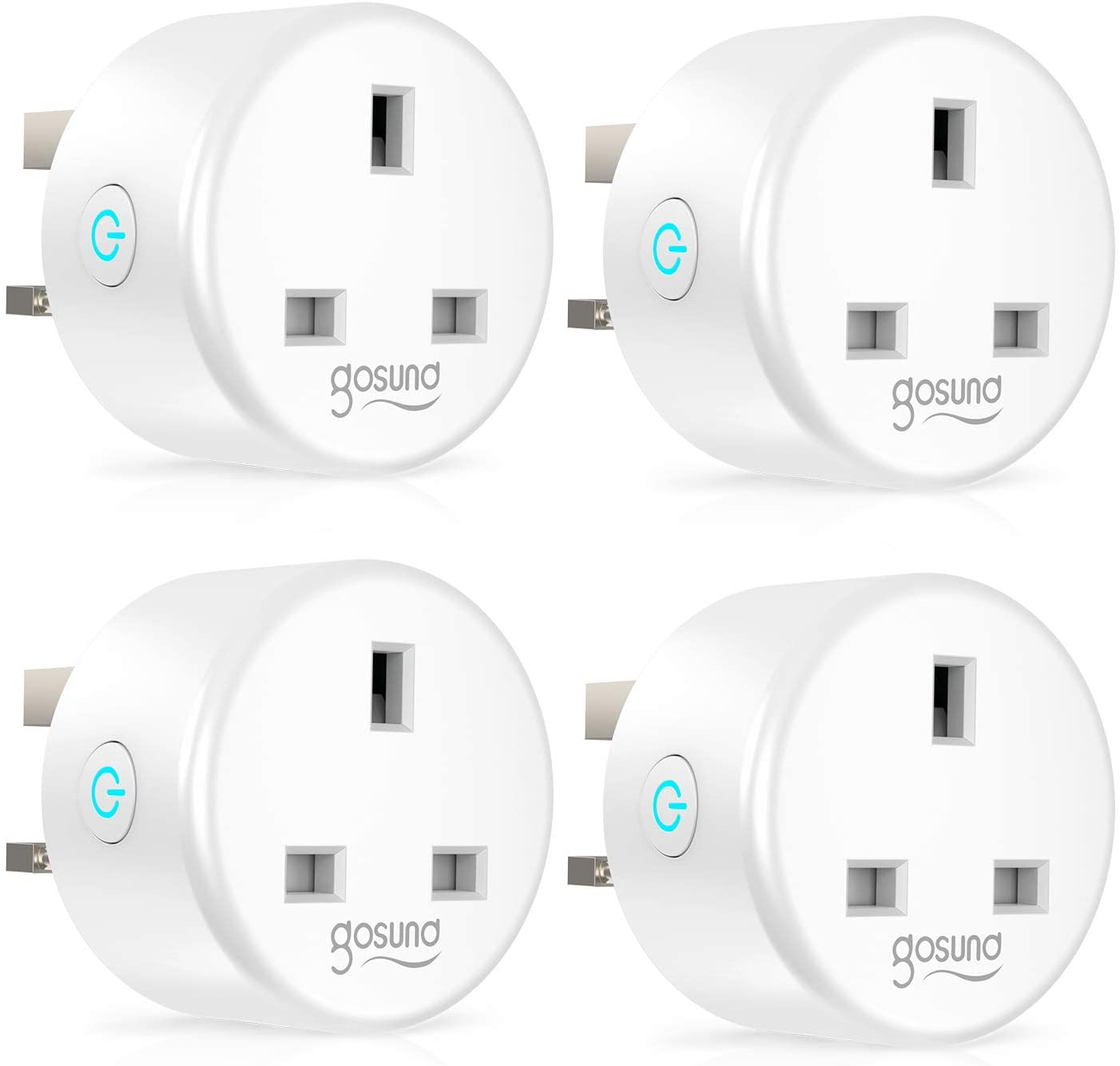 Smart Plug, Gosund 13A WiFi Socket Plug Works with Amazon Alexa, Google ...