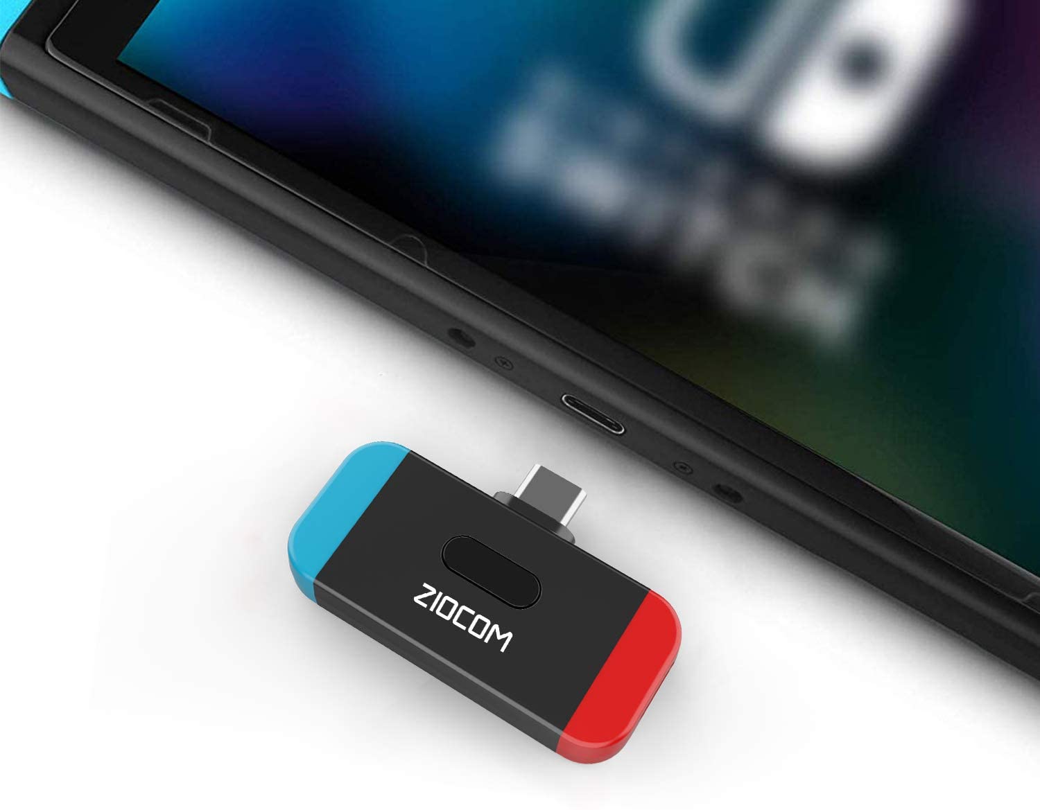 ZIOCOM Bluetooth Adapter for Nintendo Switch/Lite, PS4, PS5, PC, Mac ...