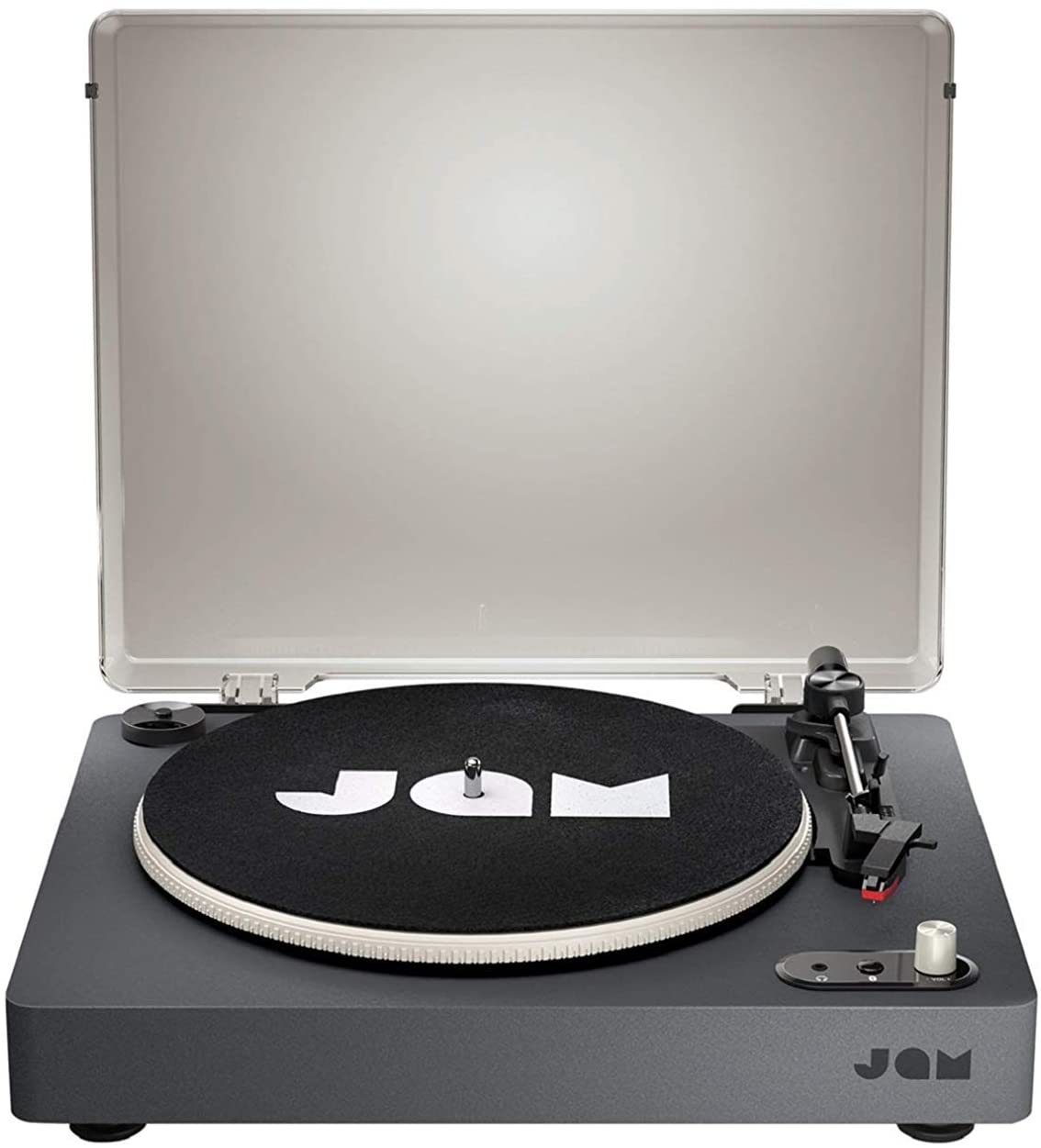 Jam Spun Out Bluetooth Turntable, Vinyl Record Player, 3 Belt Drive for ...