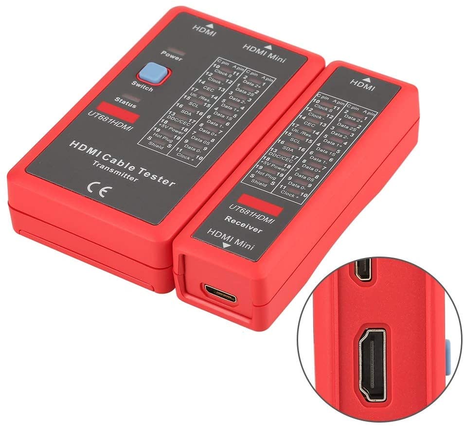 High Definition Cable Tester Checker UNI-T UT681 Data Cable Tester with ...