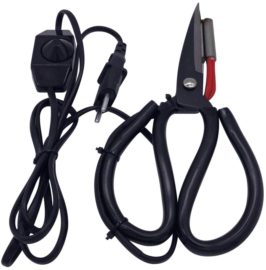 Heating Tailor Scissors,Hot Scissors Fabric Cutter with Switch ...