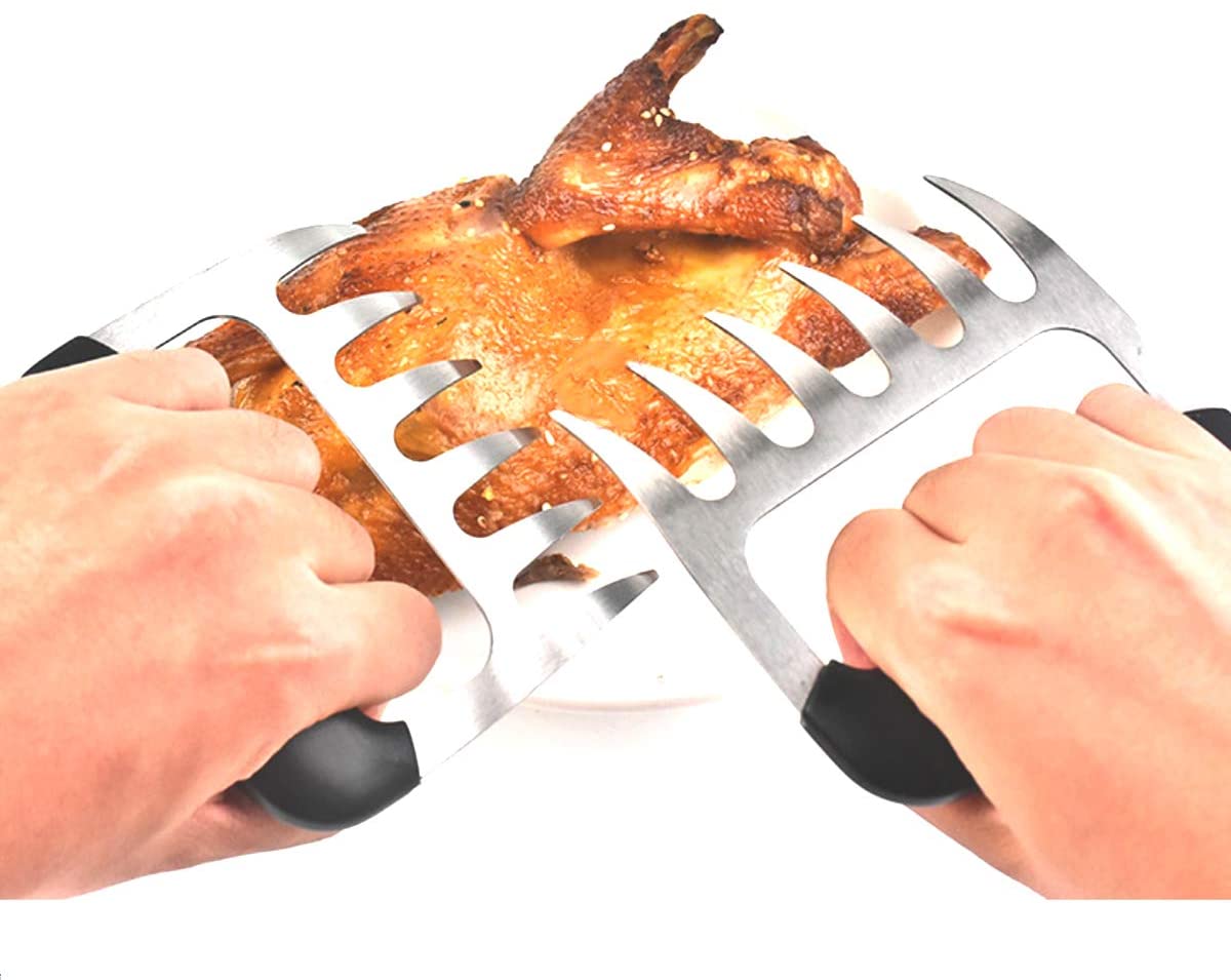 AYANJING Meat Claw-Barbecue Claw, Stainless Steel Meat Claw, Minced ...