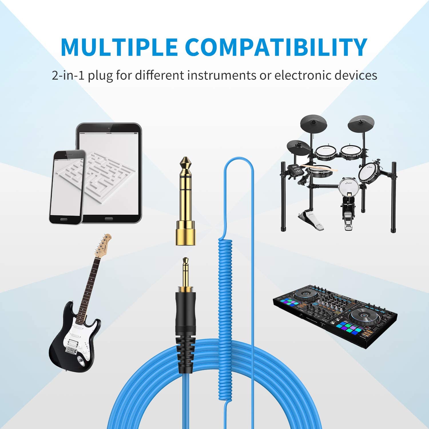 Moukey Over Ear Monitor Headphones, Professional DJ Stereo Studio ...