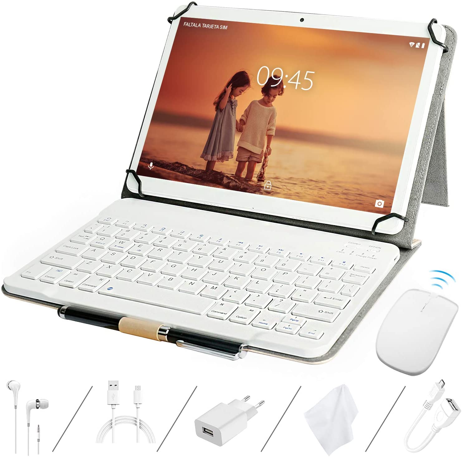 10” Tablet 4G LTE Dual SIM + WiFi, 4GB RAM 64GB ROM Android 10 GOODTEL ...