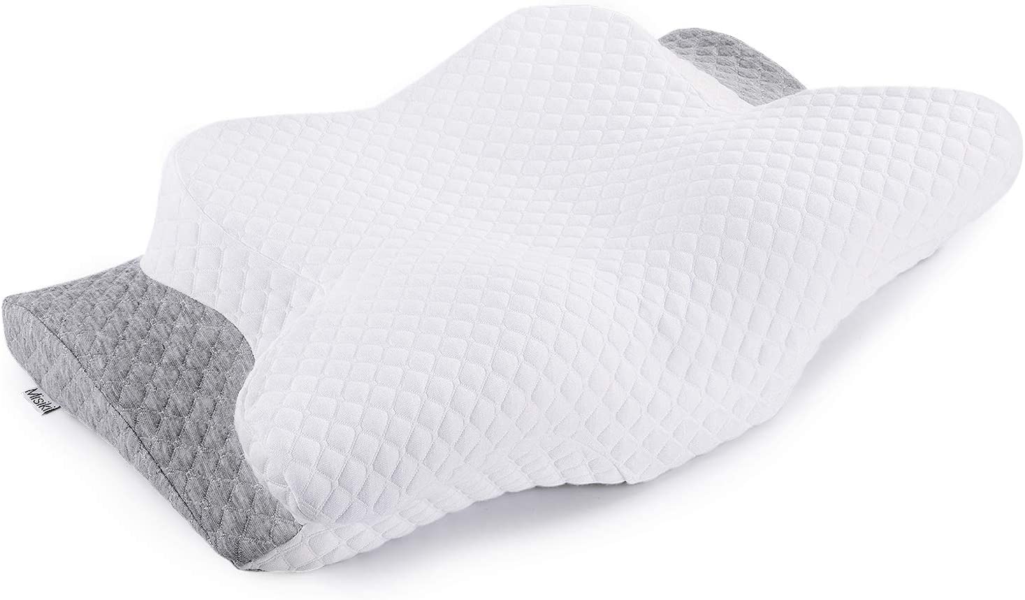 Misiki Orthopedic Pillows Contour Memory Foam Pillow Neck Support ...