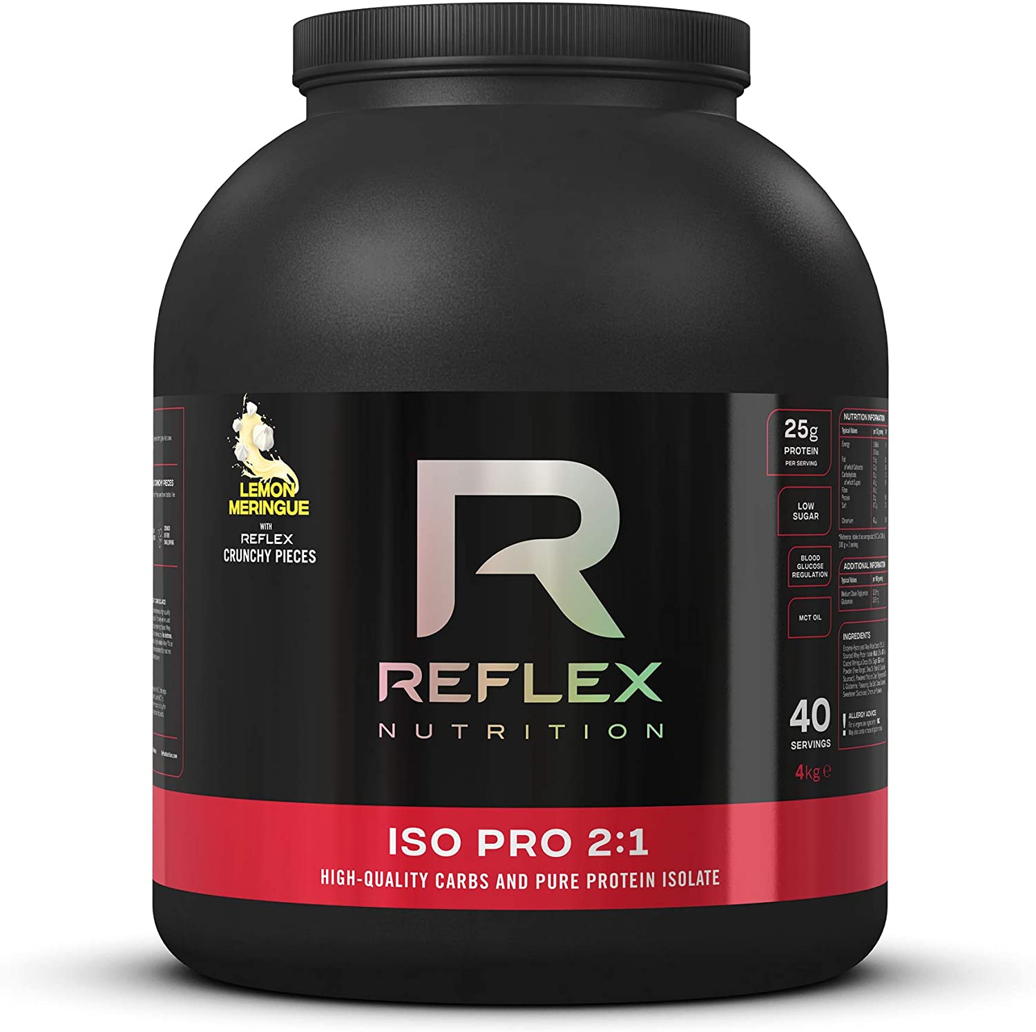 Reflex Nutrition ISO PRO 2:1 Pure Whey Protein Isolate Protein Powder ...