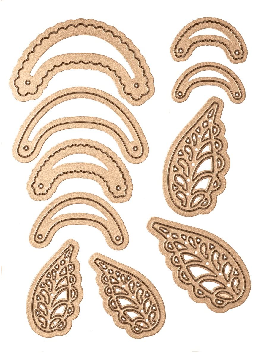 Spellbinders Spellbinders Designer Die-Stack And Fan Flowers, – BigaMart