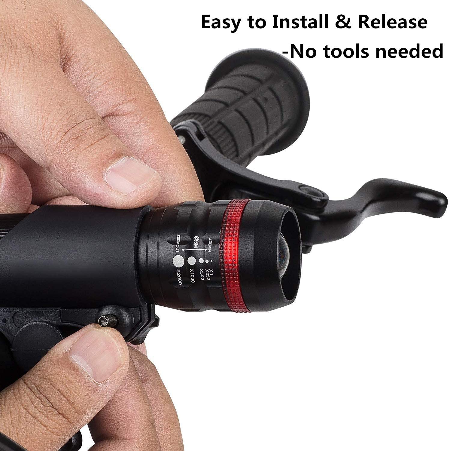 Blinkle Bike Light Cree LED Bicycle Lights 3 Modes AAA Battery(not ...