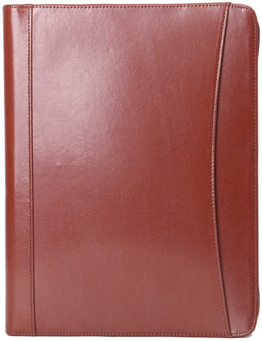 Leathario Leather Folder Business Conference A4 Portfolio Folder ...