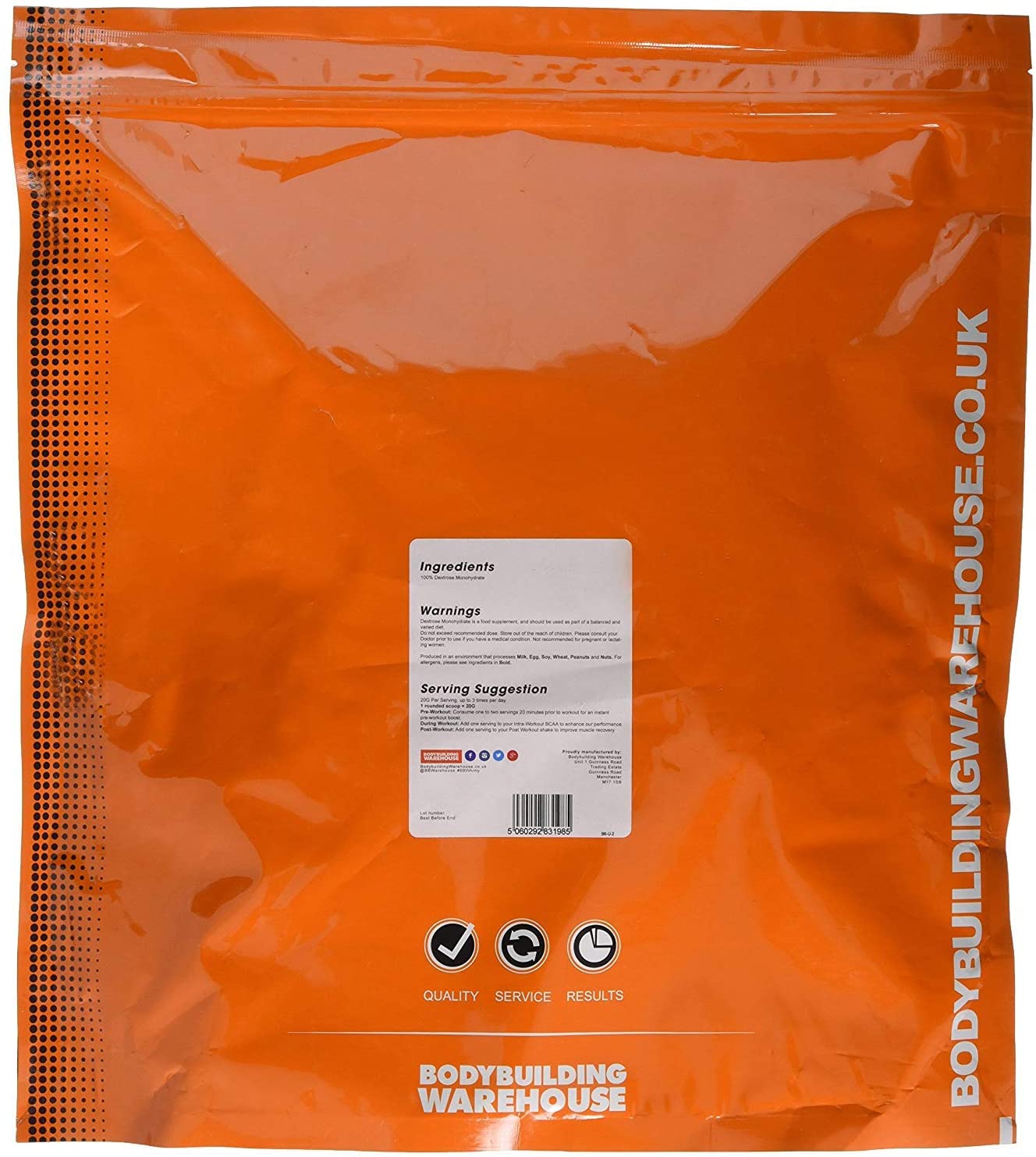 Pure Dextrose Powder 2kg – Carbohydrate Supplement – Energy Supply ...