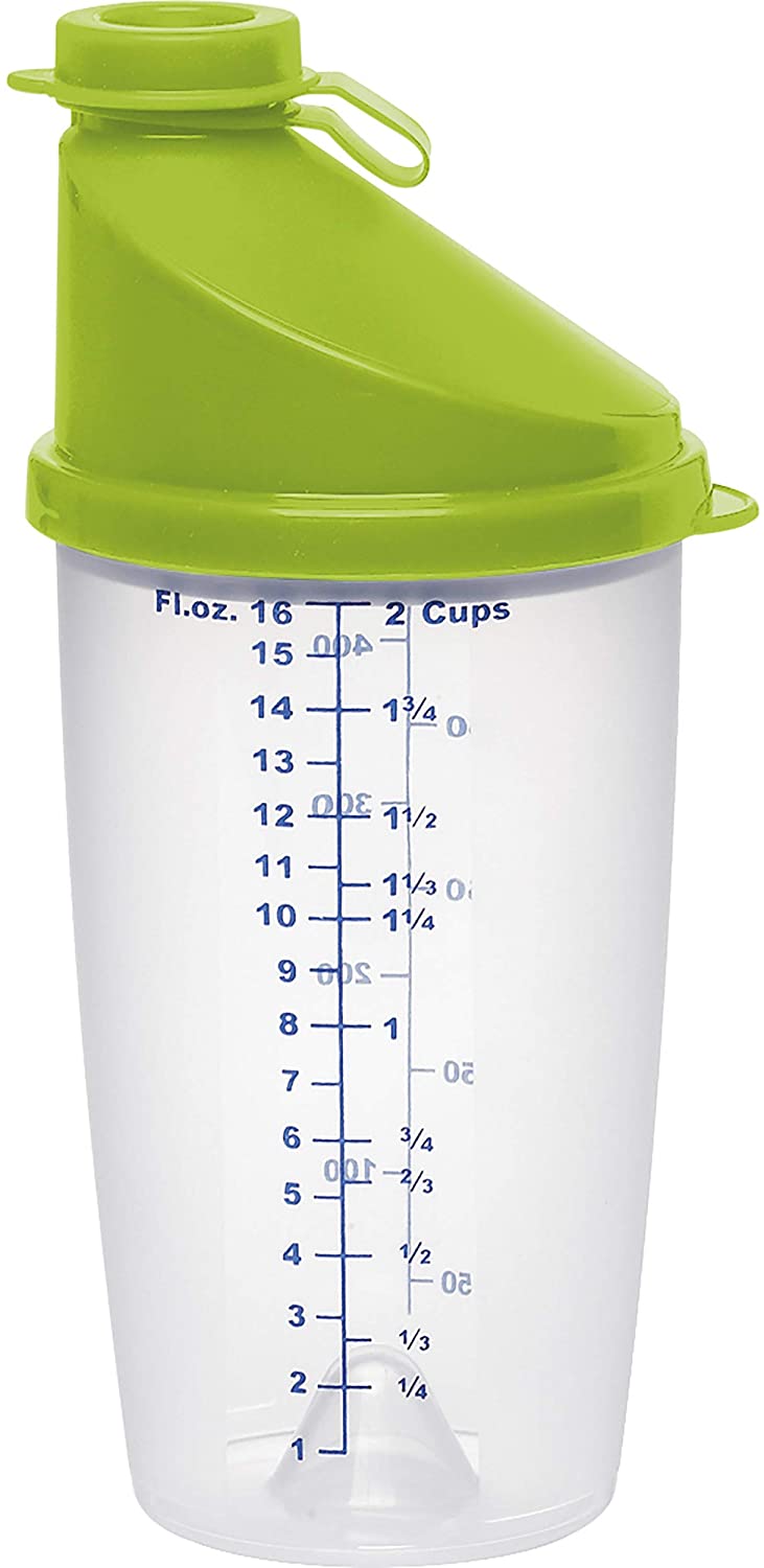 Emsa 513518 Superline calibrated shake beaker with pouring spout, 0.5 ...