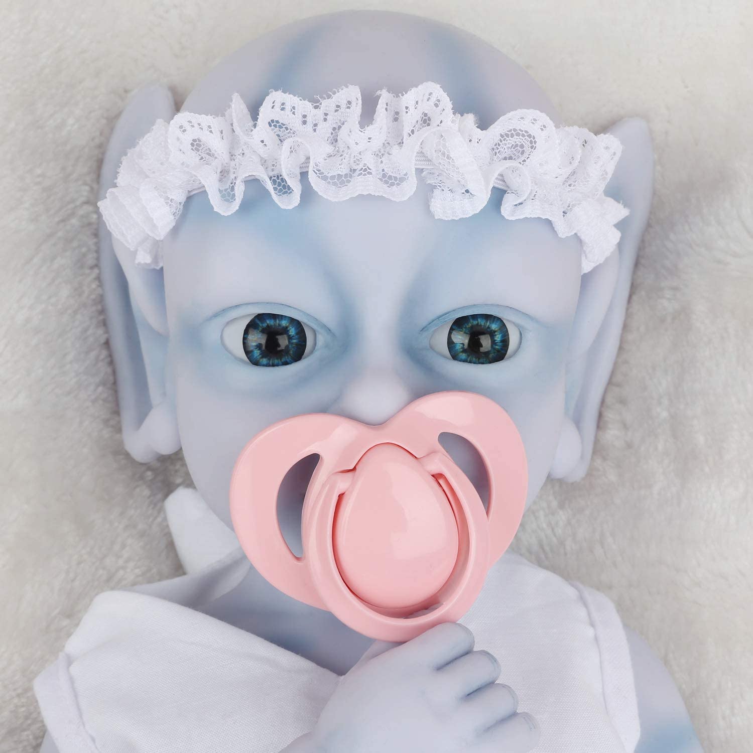 Vollence 18 Inch Elf Full Silicone Reborn Baby Doll ,Not Vinyl Dolls ...