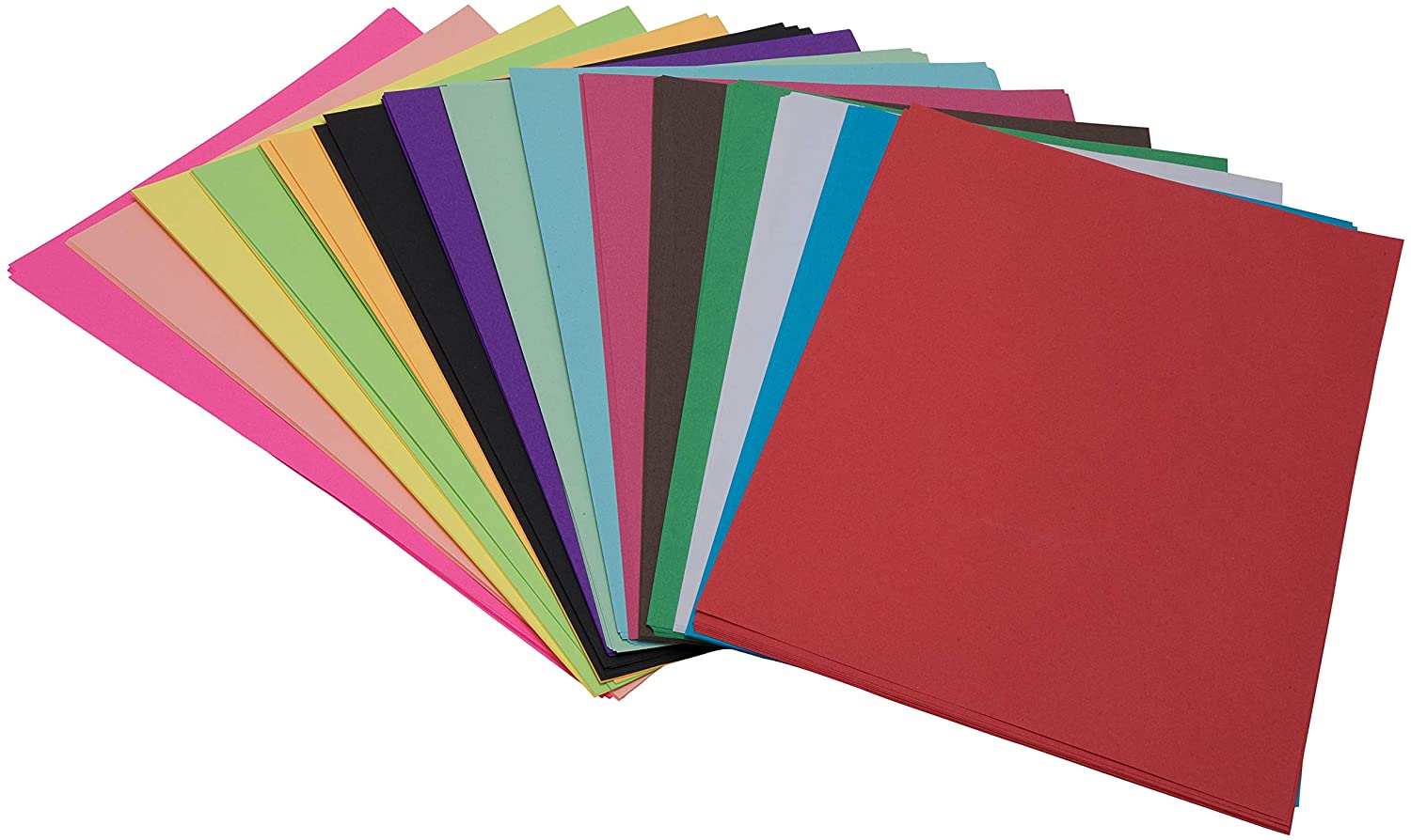 edukit EK165 Papercraft Essentials, Coloured Paper and Card, A4 A5 ...