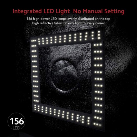 ESDDI Studio Light Box 24″x 24″/60 x 60cm Brightness Adjustable ...