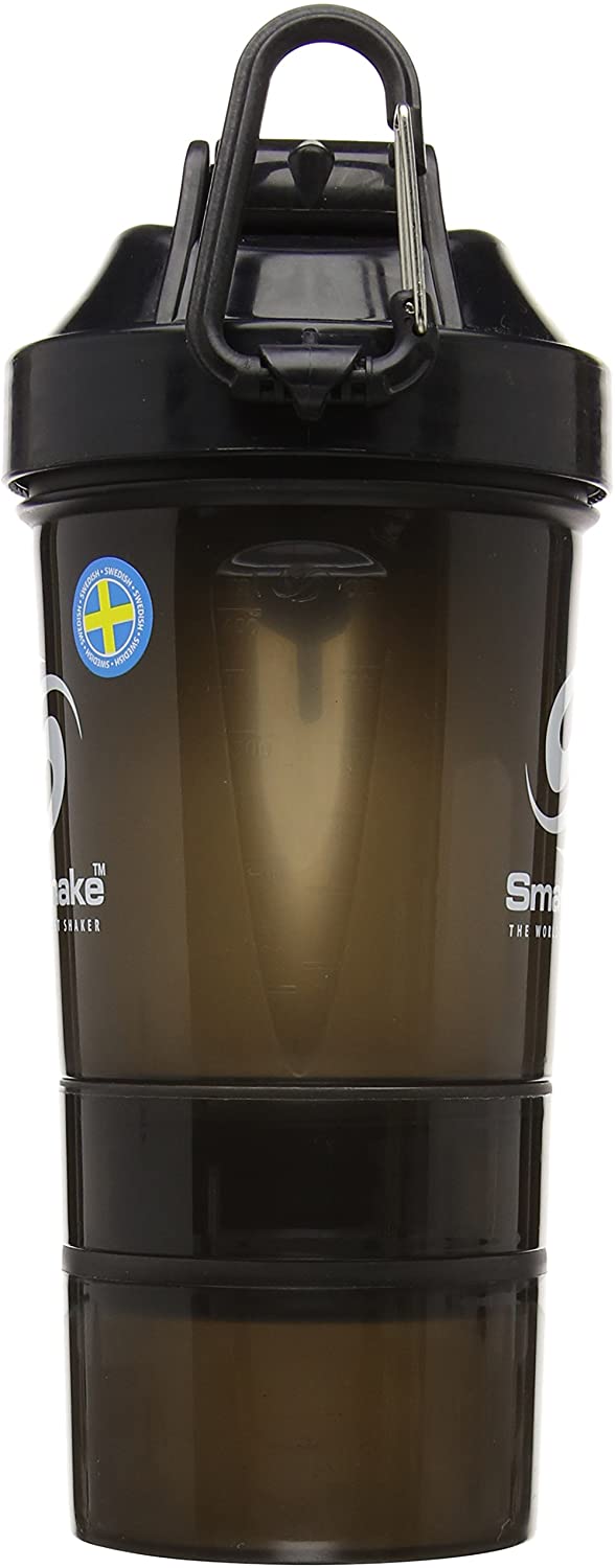 Smart Shake Original2Go 800 ml Gunsmoke Black, Pack of 1 – BigaMart