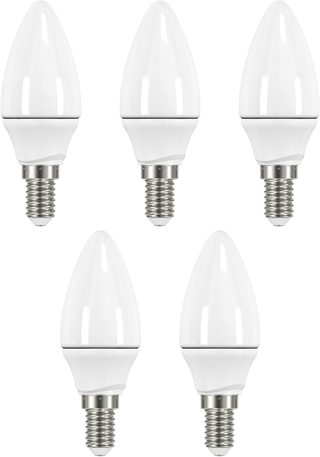 Energizer E14 6 W, 1 LED SES (Small Edison Screw) Candle Bulb – Pack of ...