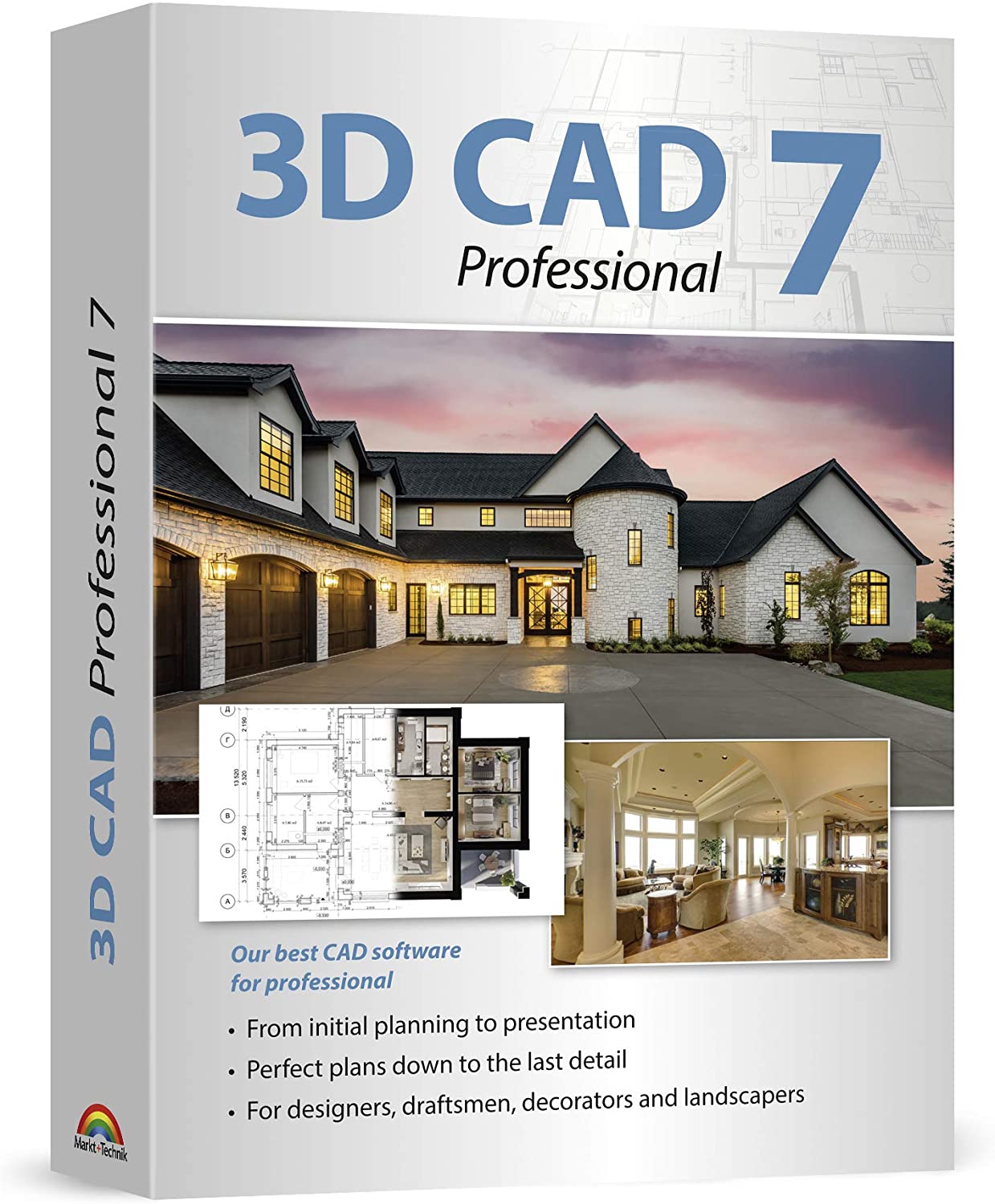 3D CAD 7 Professional – Plan & design buildings from initial rough ...