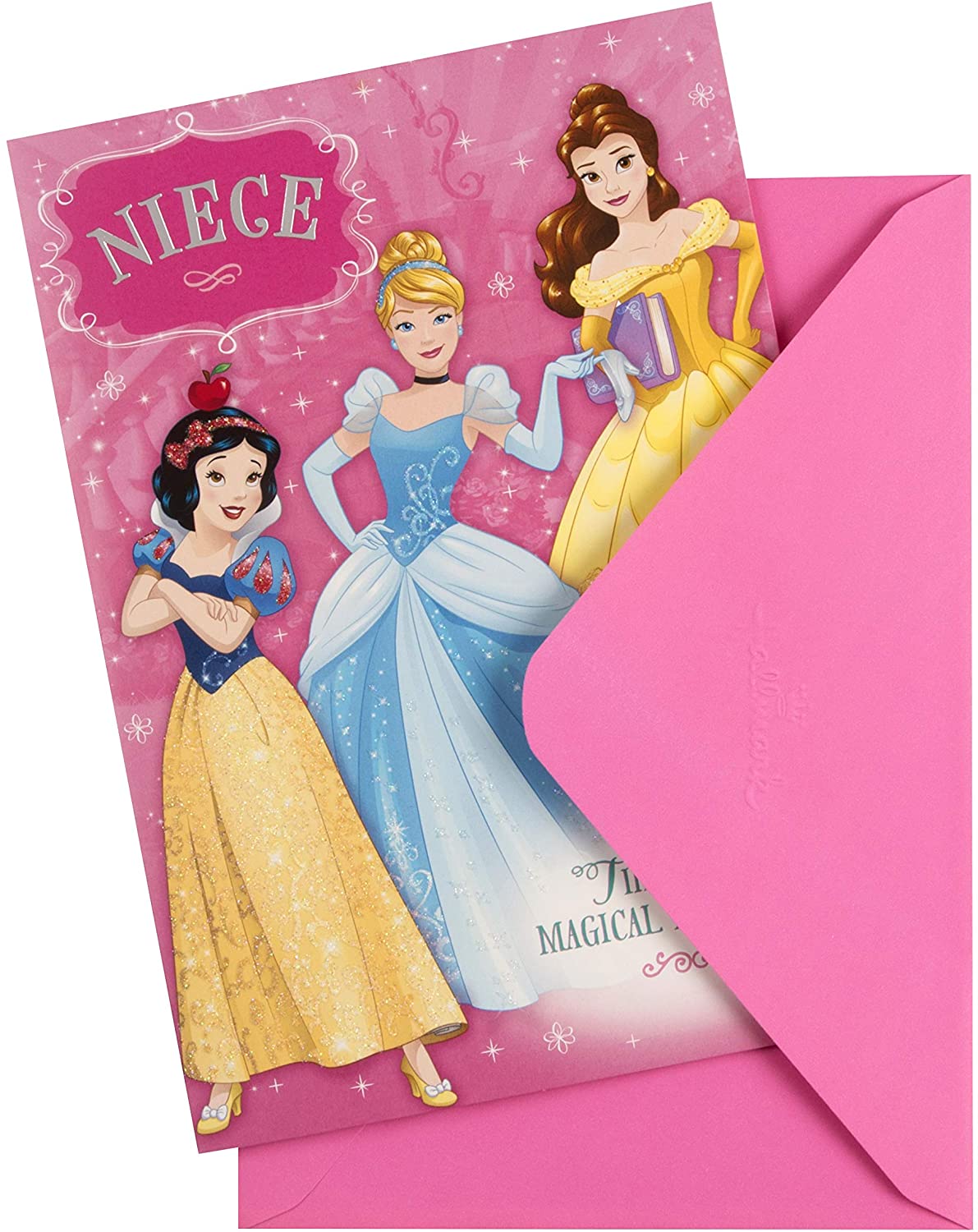 Hallmark Birthday Card for Niece – Disney Princess Design – BigaMart