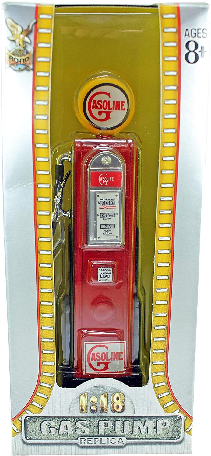 Road Signature Collection – 1:18 Diecast Gas Pump Replica – Gasoline ...