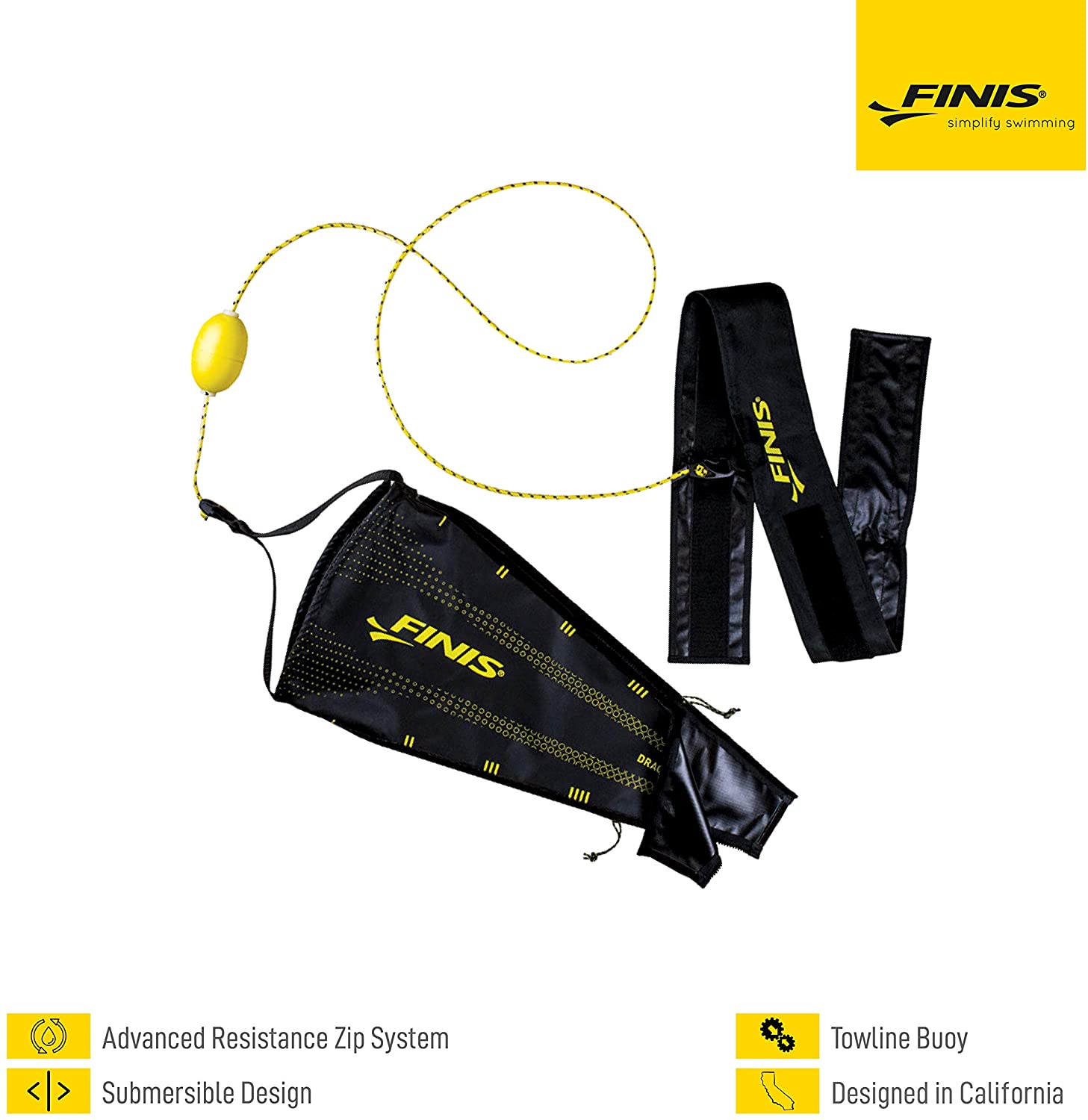 FINIS Drag+Fly™ Adjustable Resistance Chute – BigaMart
