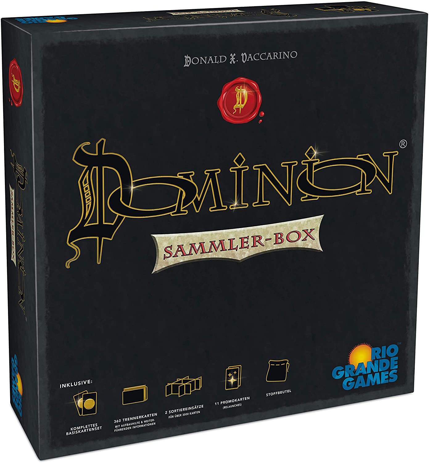 Rio Grande Games 22501421 Dominion collector box: the exclusive sorting ...