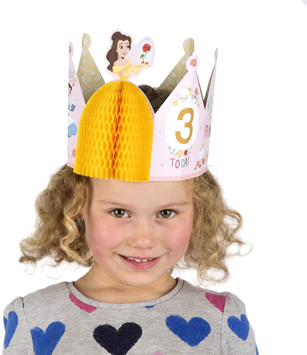 Hallmark birthday card for ages 2–6 years, customizable, motif: Disney ...